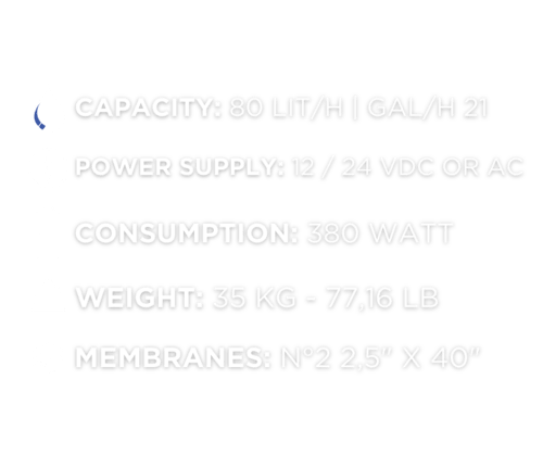 SMART 80 12V BASIC - Titan Marine Air